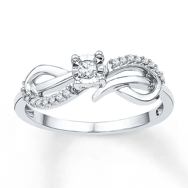 Infinity Promise Rings For Couples