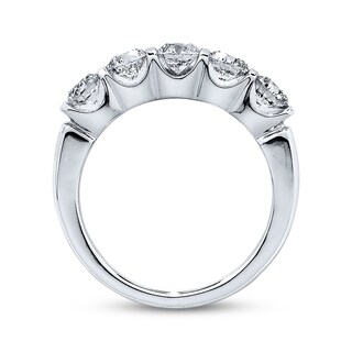 Previously Owned Diamond Anniversary Ring 1-1/2 ct tw 14K White Gold ...