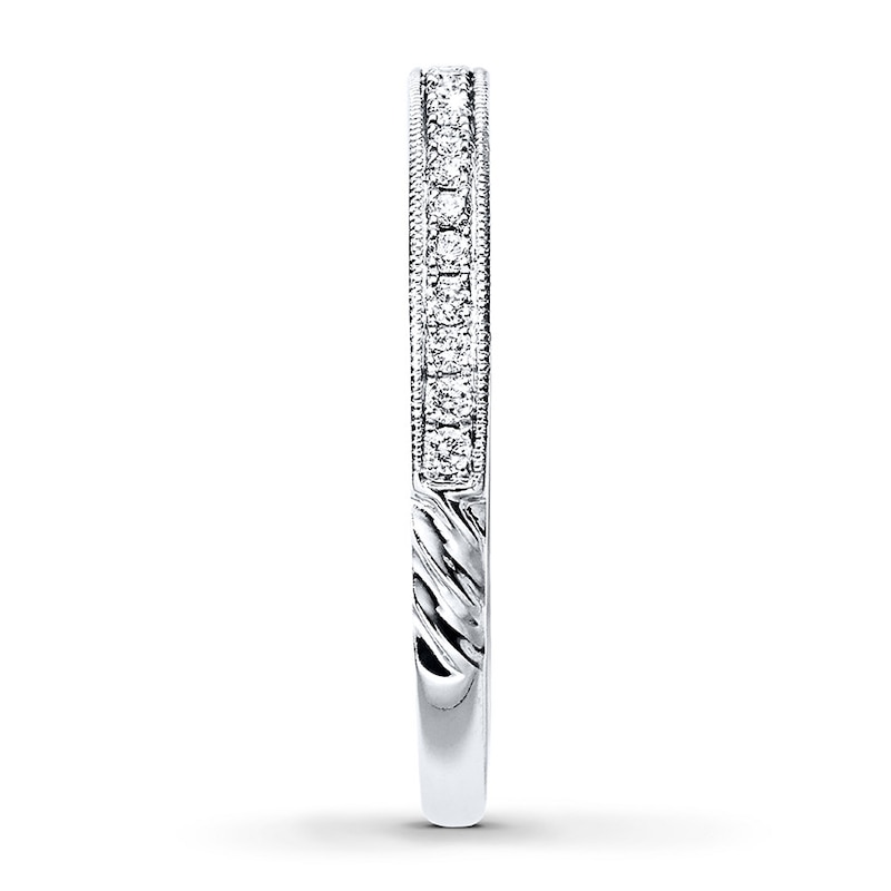 Previously Owned Angel Sanchez Ring 1/6 ct tw Round-cut Diamonds 14K ...