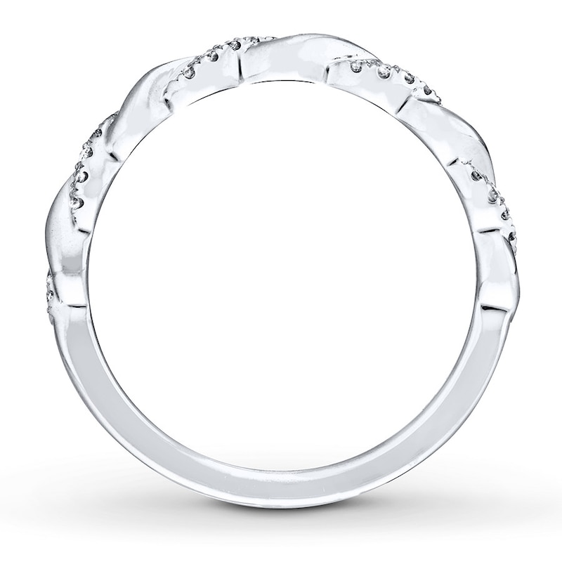 Previously Owned Neil Lane Wedding Band 1/8 ct tw Round-cut Diamonds ...