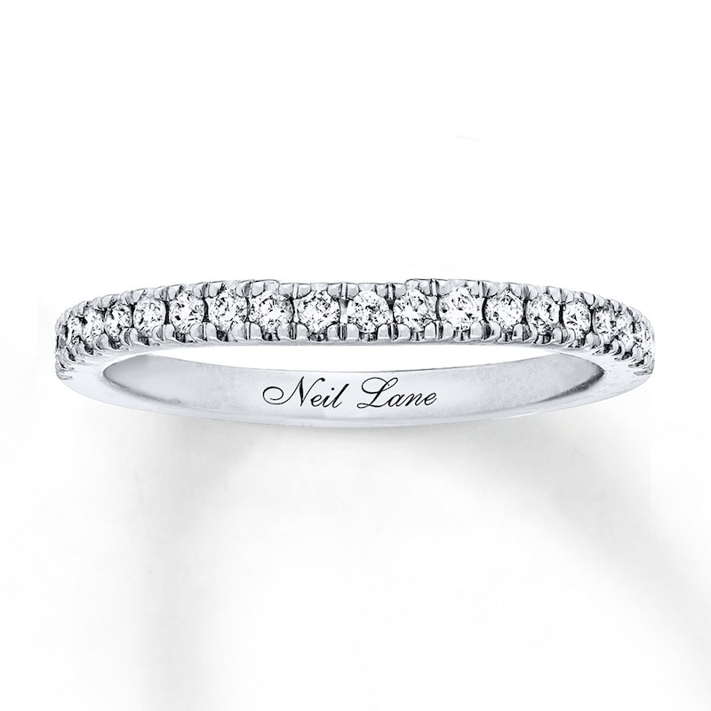 Previously Owned Neil Lane Wedding Band 1/4 ct tw Round-cut Diamonds ...