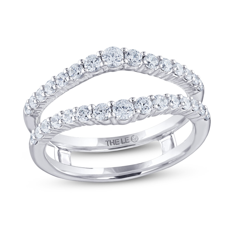 Previously Owned THE LEO Diamond Enhancer Ring 3/4 ct tw Round-cut 14K ...