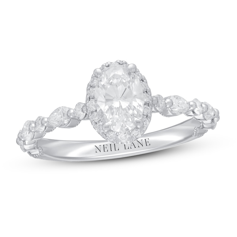 Previously Owned Neil Lane Premiere Diamond Engagement Ring 1-1/2 ct tw ...