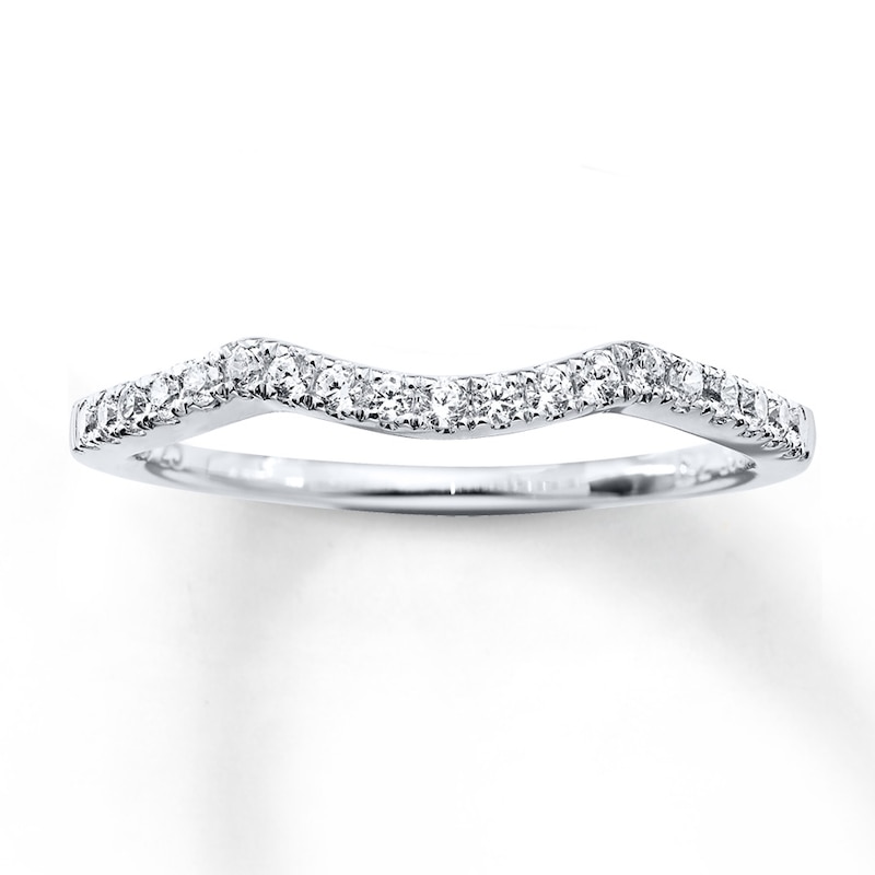 Previously Owned Radiant Reflections Diamond Wedding Band 1/5 ct tw 14K ...