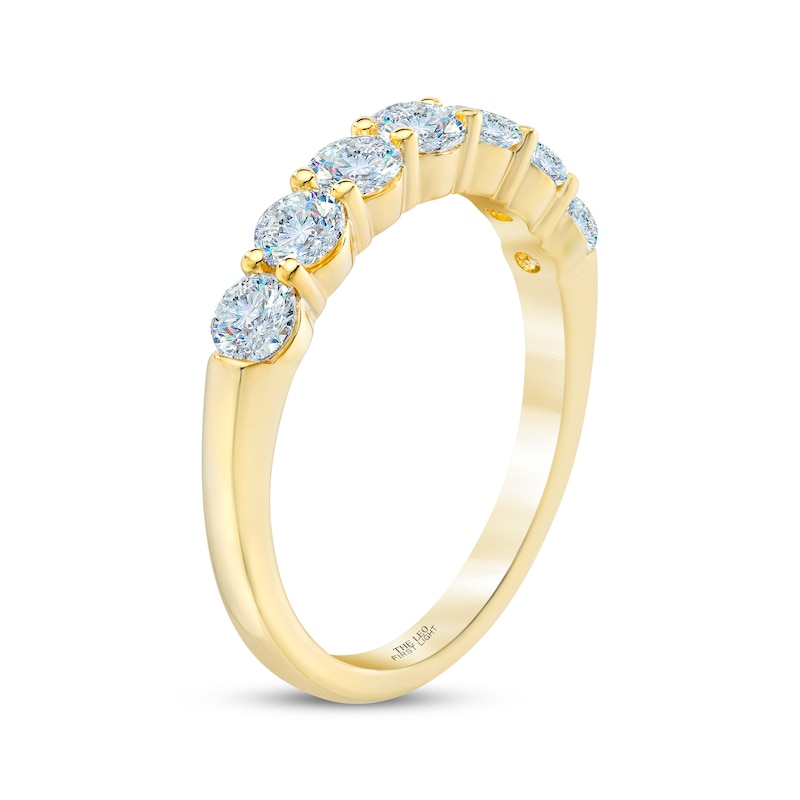 THE LEO First Light Diamond Anniversary Ring 1 ct tw 14K Yellow Gold ...