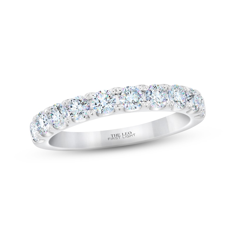 THE LEO First Light Diamond Anniversary Band 1 ct tw 14K White Gold ...